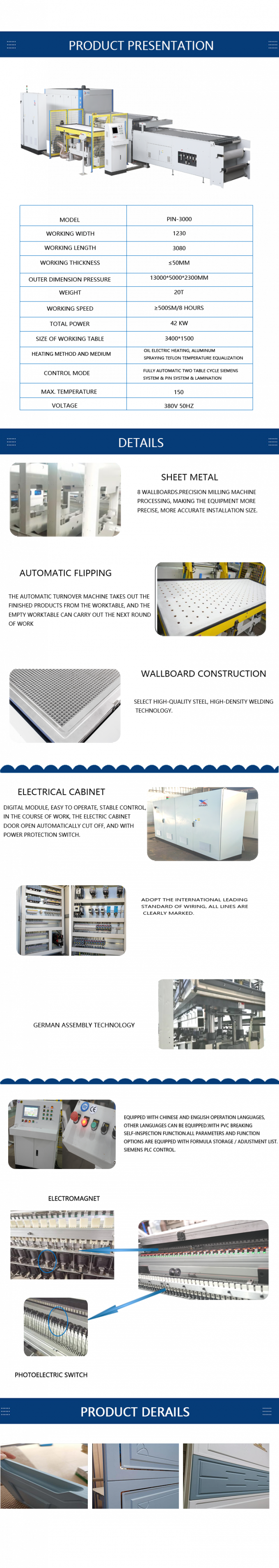 Vacuum cabinet press machine price For Wooden Door Cabinet / Membrane ...