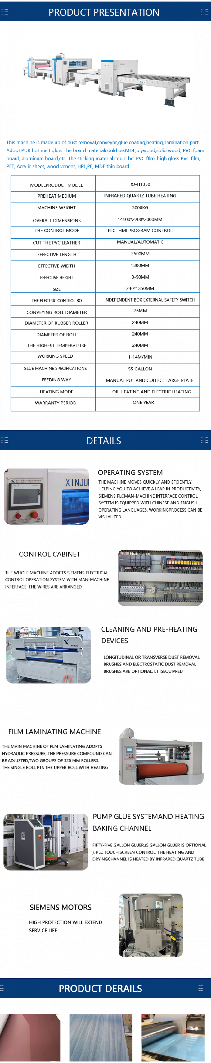 Semi-automatic Pur Laminating Machine PLC Hot Melt Laminating Machine